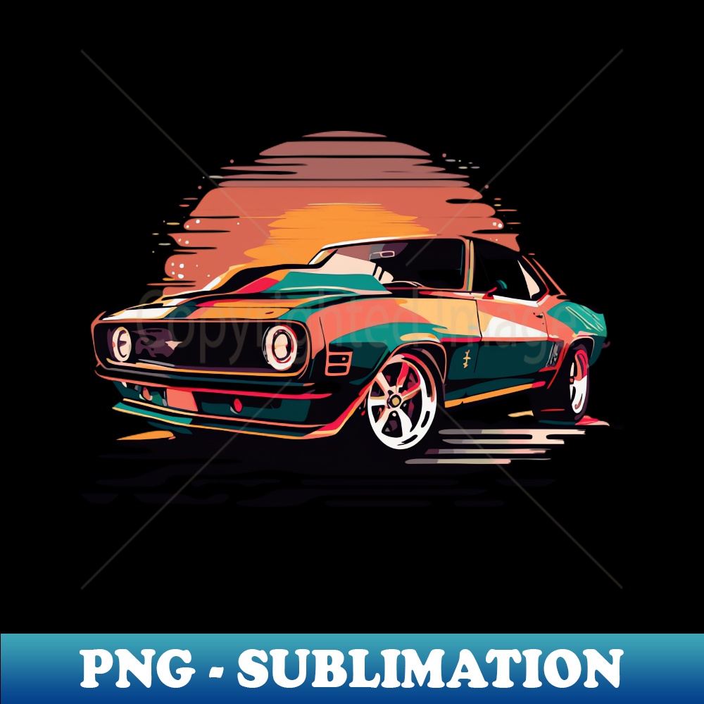 1966 Chevrolet Camaro - Stylish Sublimation Digital Download - Inspire ...