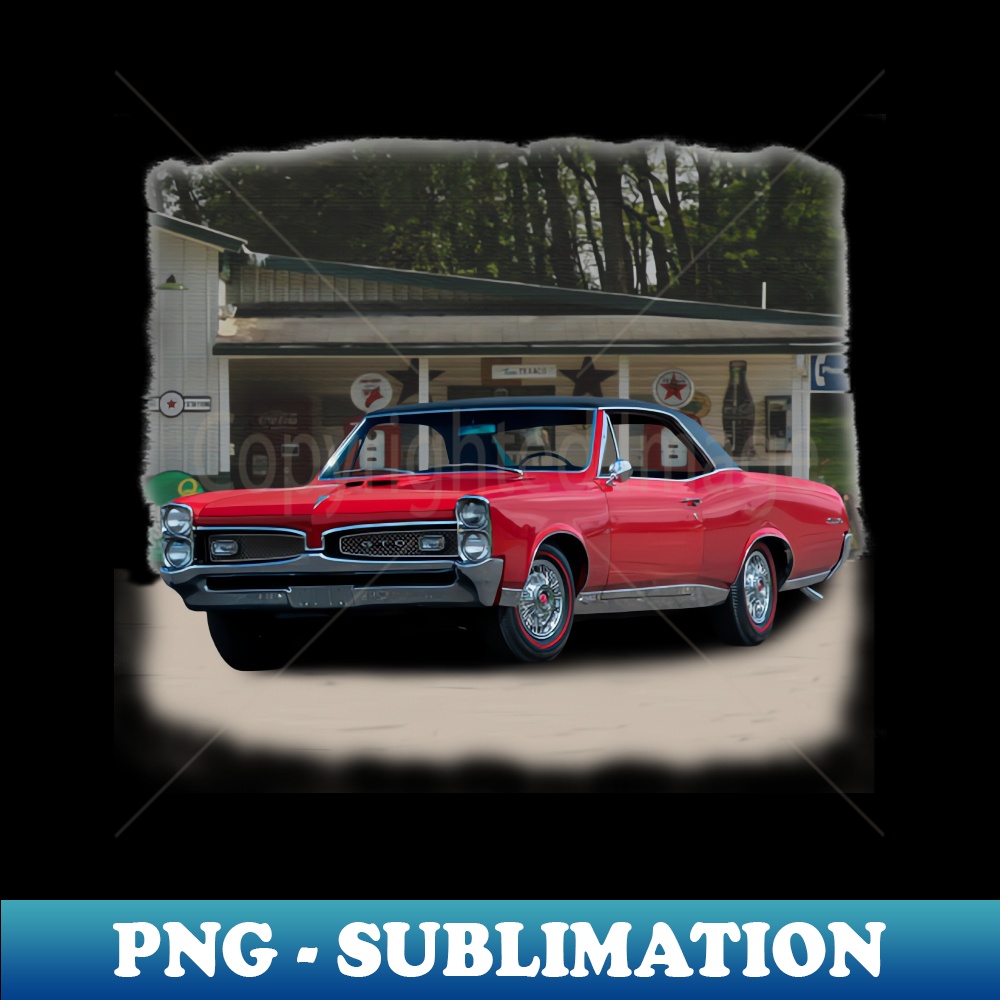 1967 Pontiac GTO - PNG Transparent Sublimation Design - Revo | Inspire ...