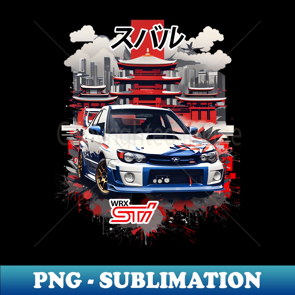 JDM Subaru WRX STI - Signature Sublimation PNG File - Perfec | Inspire ...