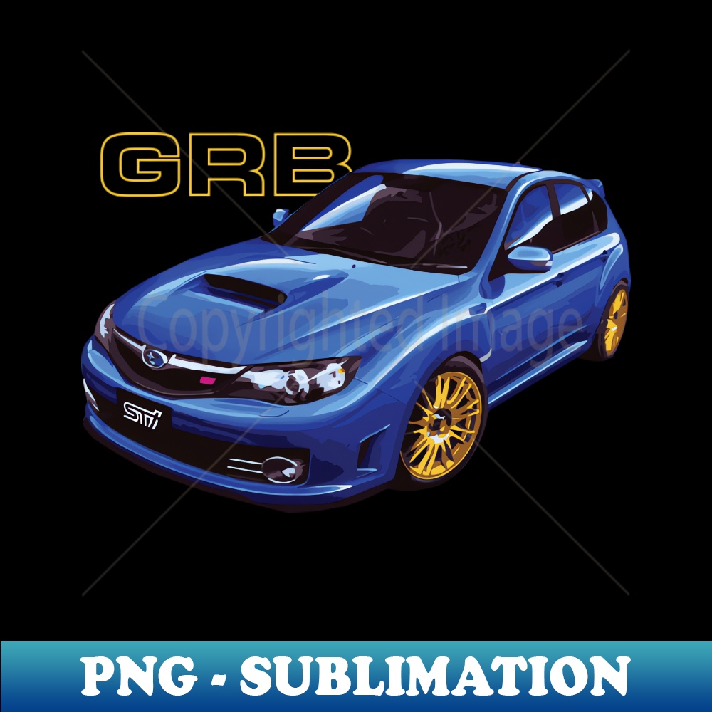 JDM World Rally blue WRC GRB Hatch STI Impreza wrx - PNG Tra | Inspire ...