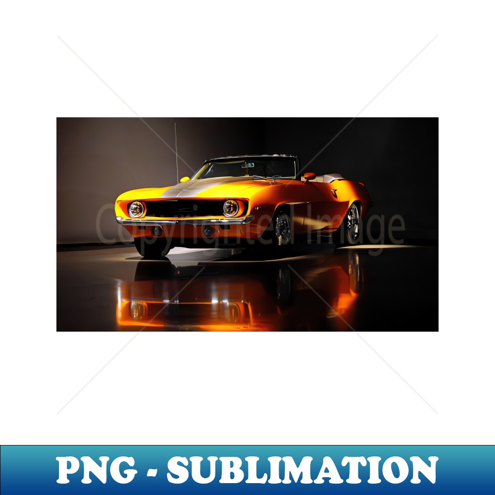 1969 Camaro Convertible - Sublimation-Ready PNG File - Insta | Inspire ...