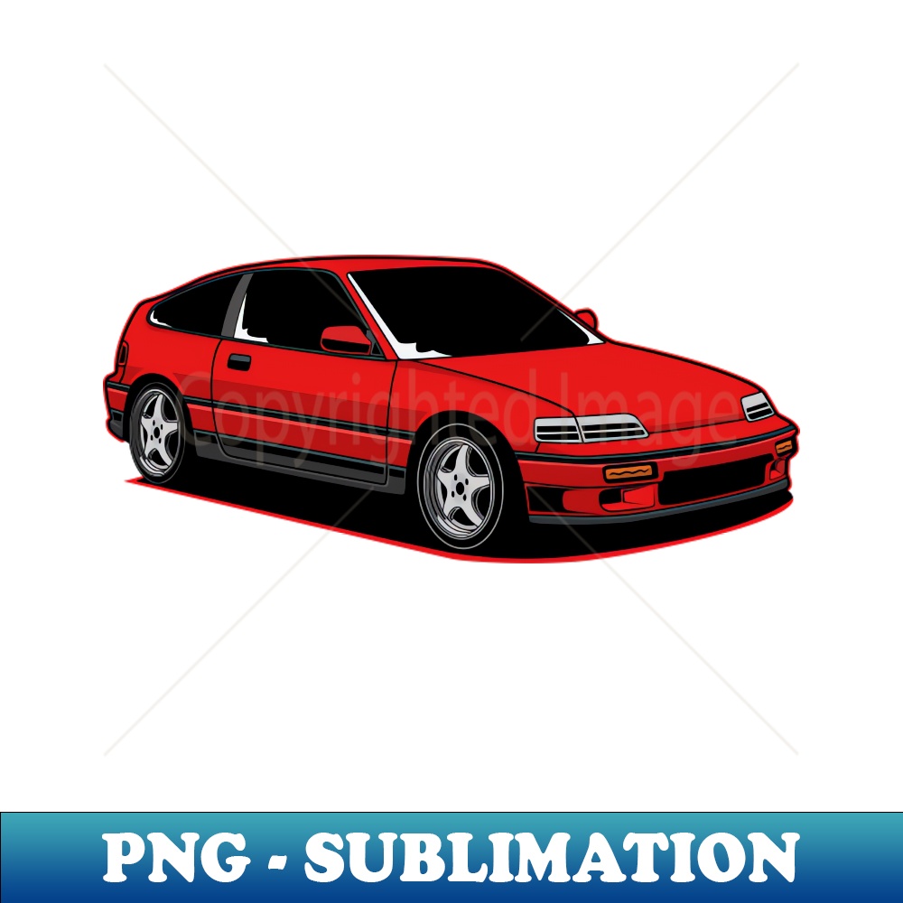 Red crx classic 1 - PNG Sublimation Digital Download - Show | Inspire ...
