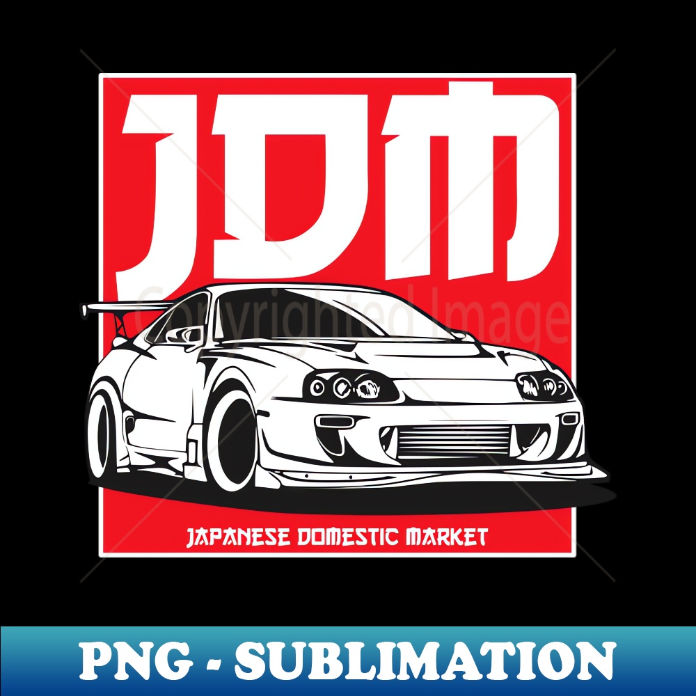 Supra 2JZ JDM Badge Tuning 90s Car - Exclusive Sublimation D | Inspire ...