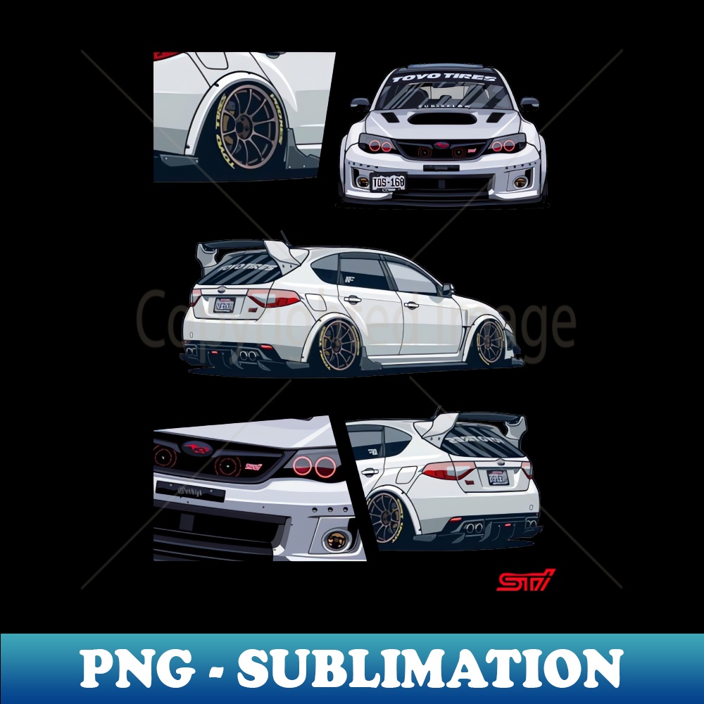 Impreza WRX STI JDM - Stylish Sublimation Digital Download - | Inspire ...