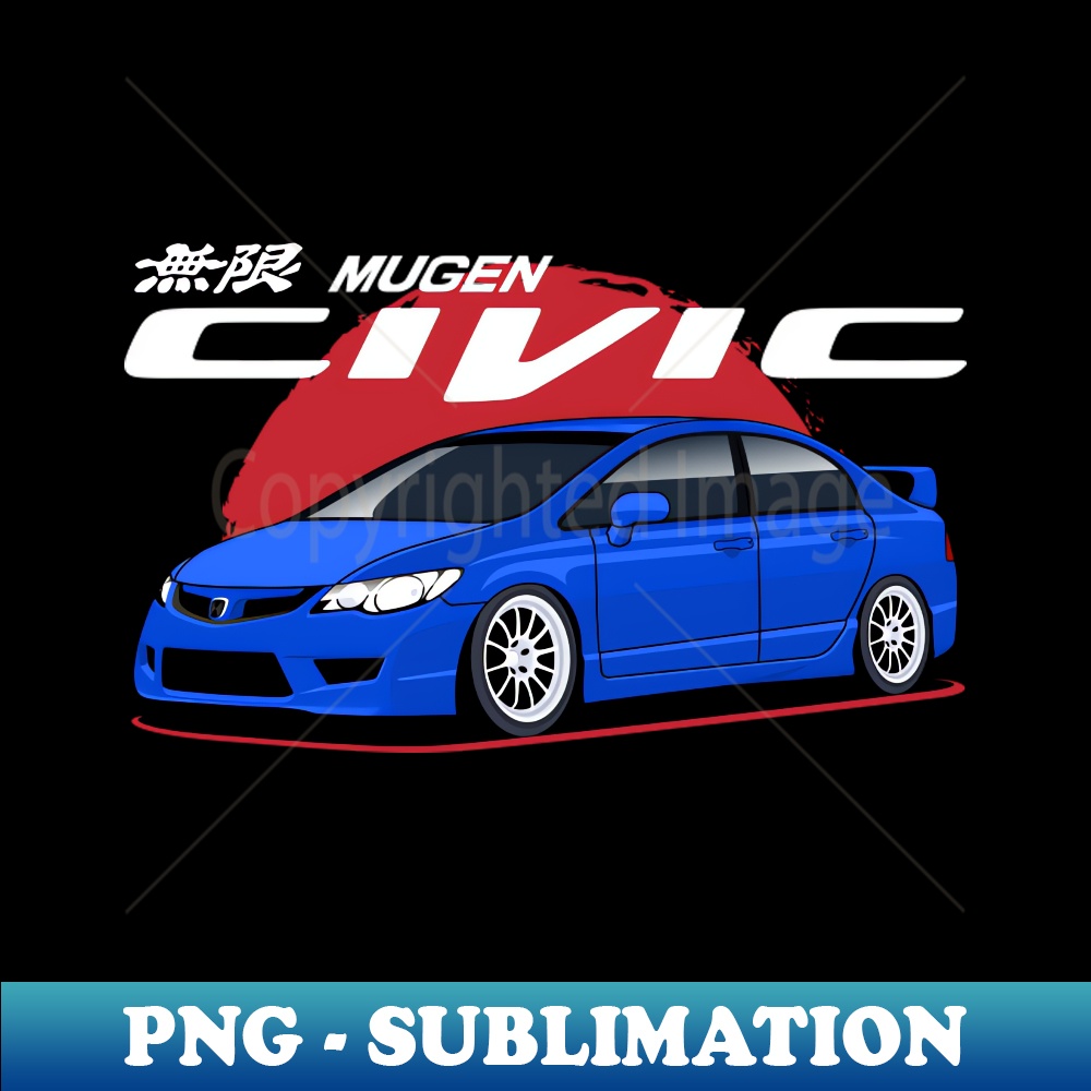 Civic Mugen JDM Style - Signature Sublimation PNG File - Rev | Inspire ...