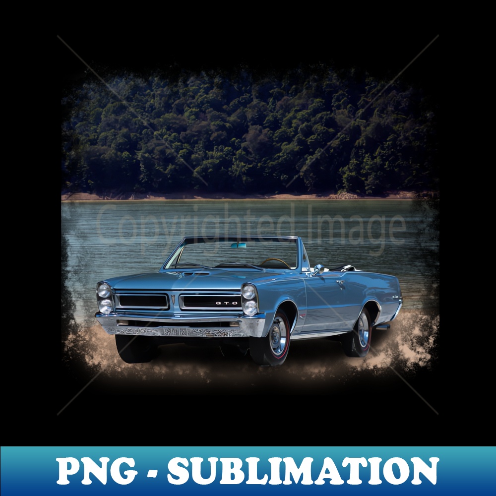 1965 Pontiac GTO in our distressed lake series - Sublimation | Inspire ...