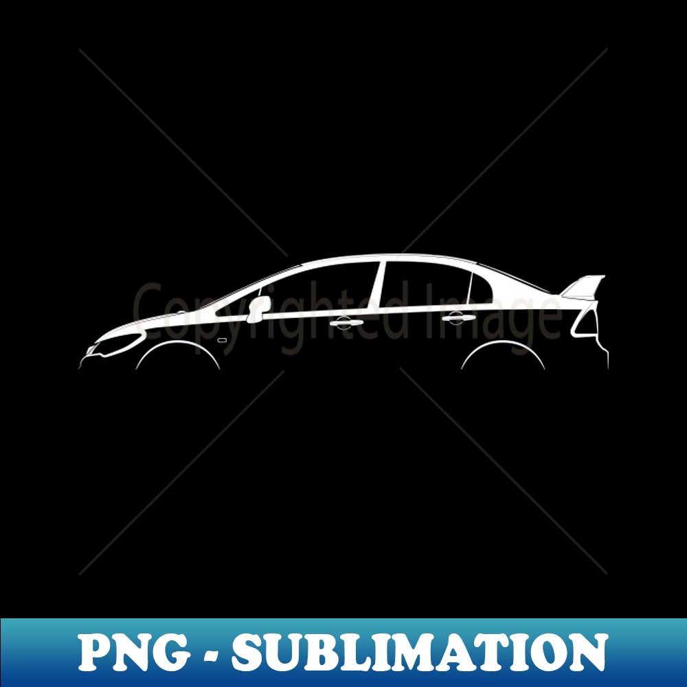 Honda Civic Type-R Sedan FD Silhouette - Artistic Sublimatio | Inspire ...