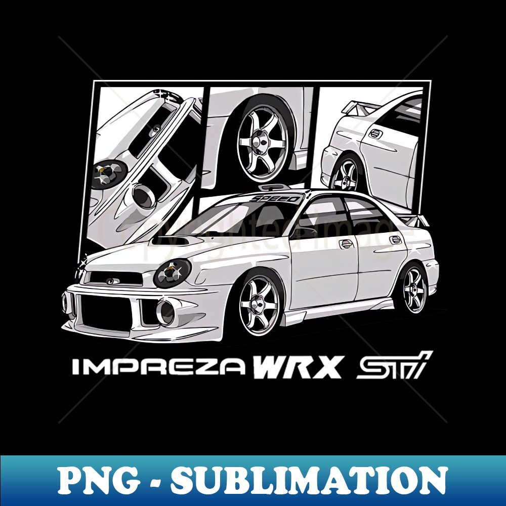 Impreza WRX STI Bugeye JDM - Instant Sublimation Digital Dow | Inspire ...