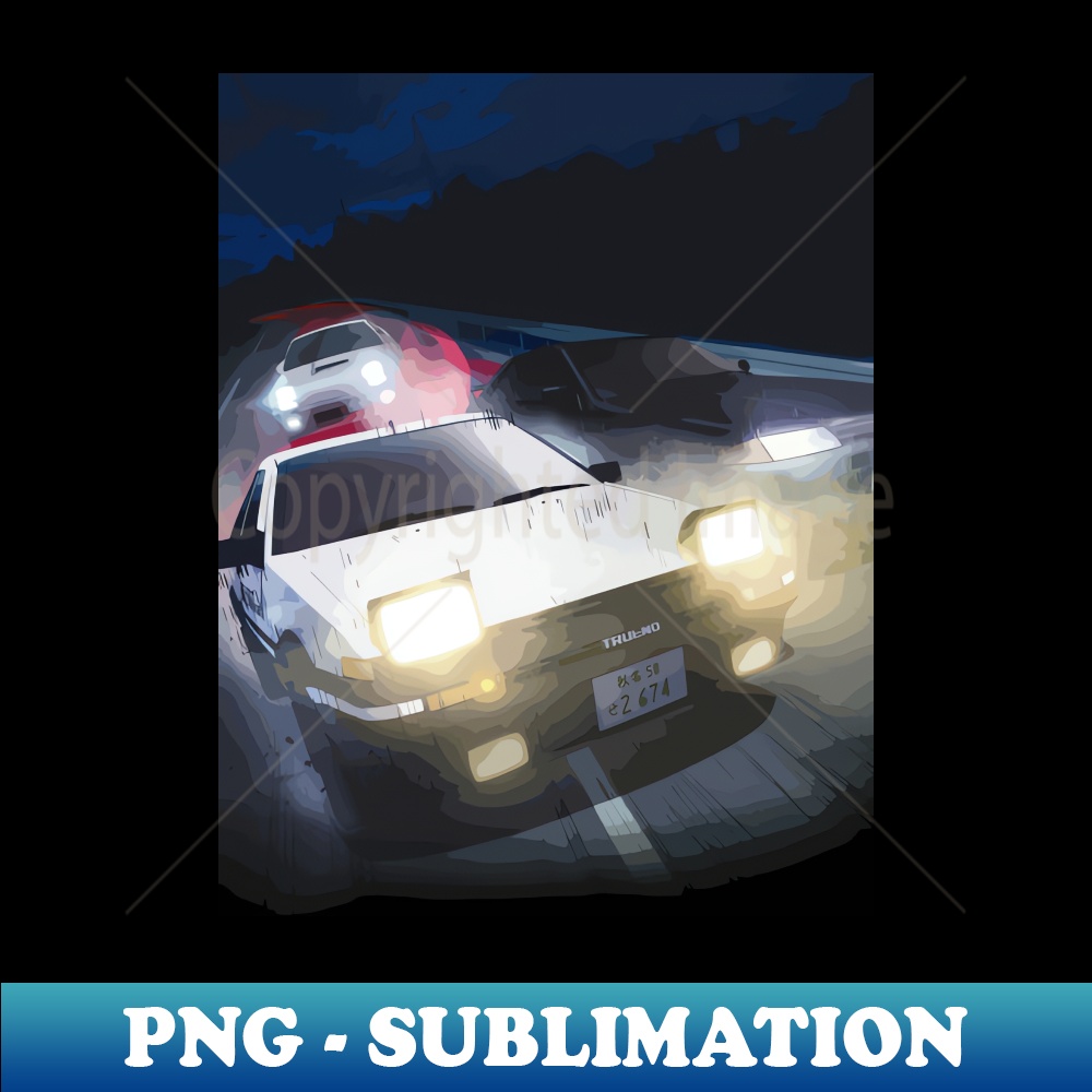 initial D - PNG Transparent Sublimation File - Elevate Your - Inspire ...