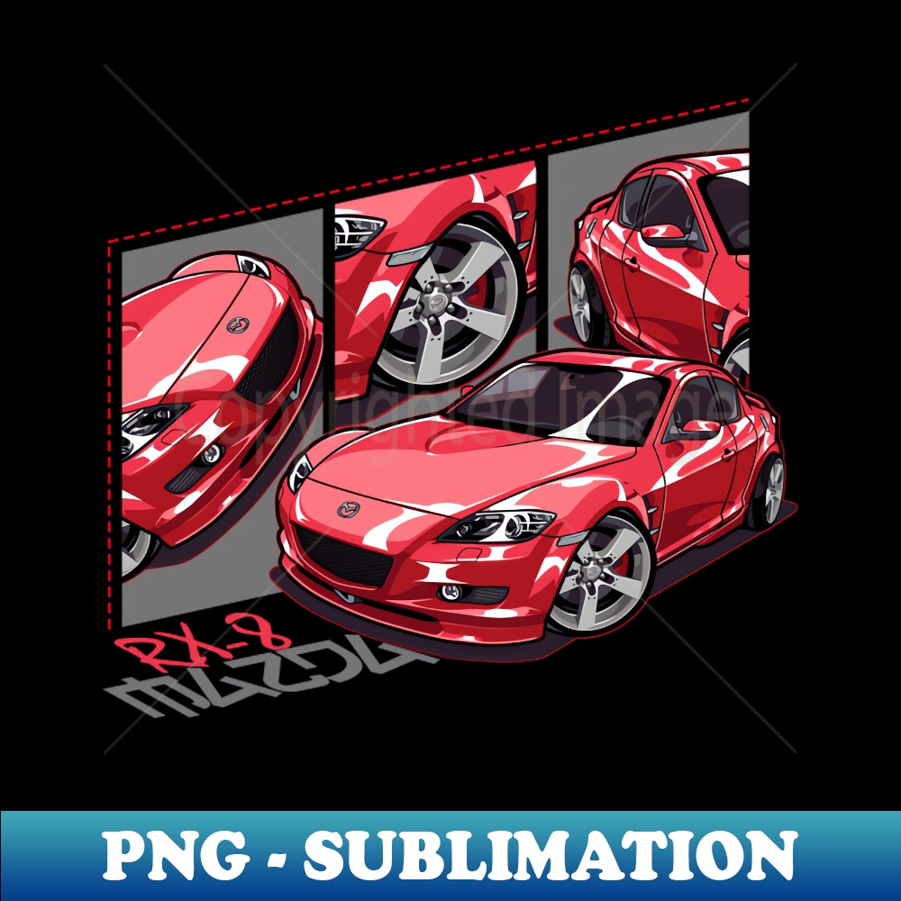 Mazda RX8 JDM Car - Chic Sublimation Digital Download - Get | Inspire ...