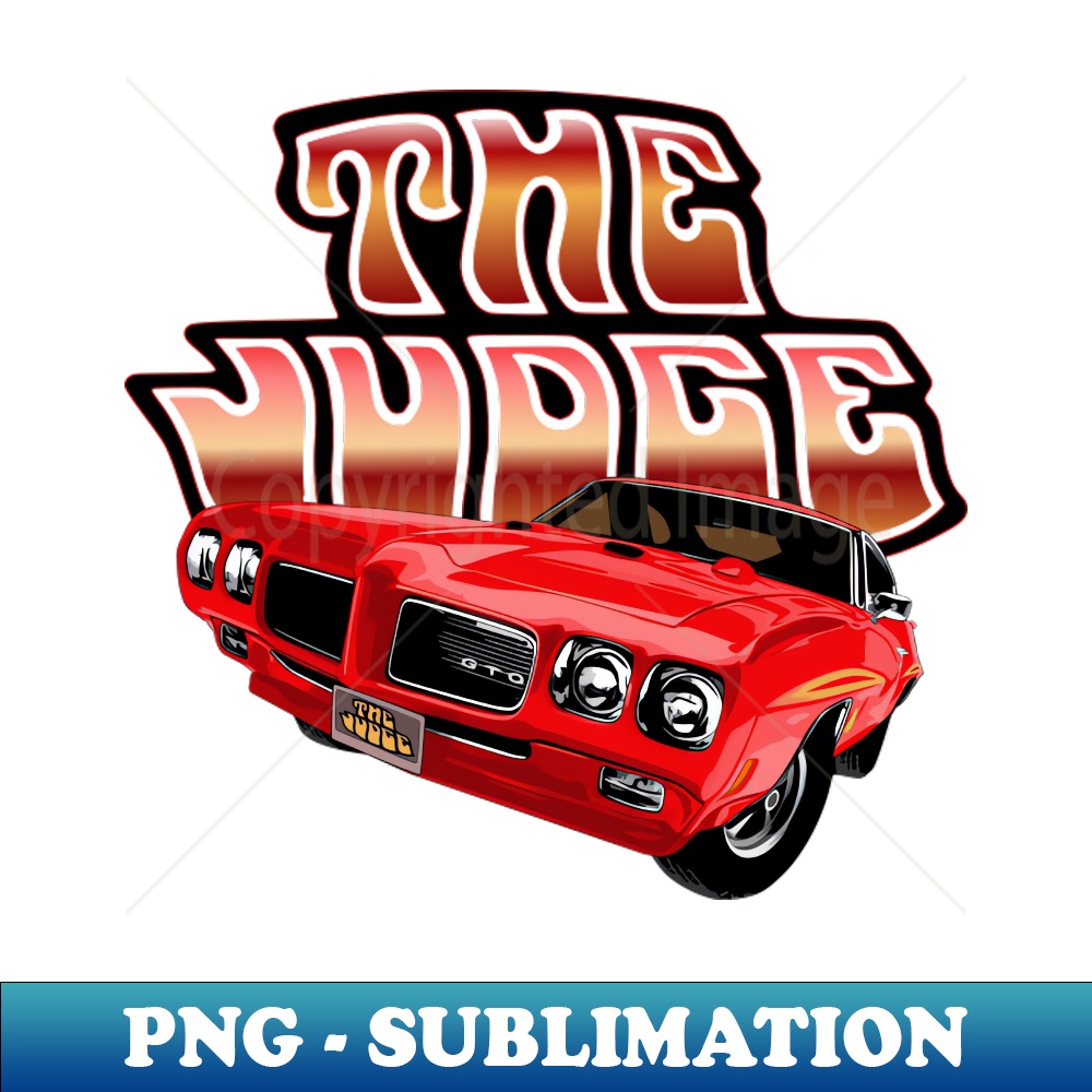 Red 70 GTO Judge - Instant PNG Sublimation Download - Captur - Inspire ...