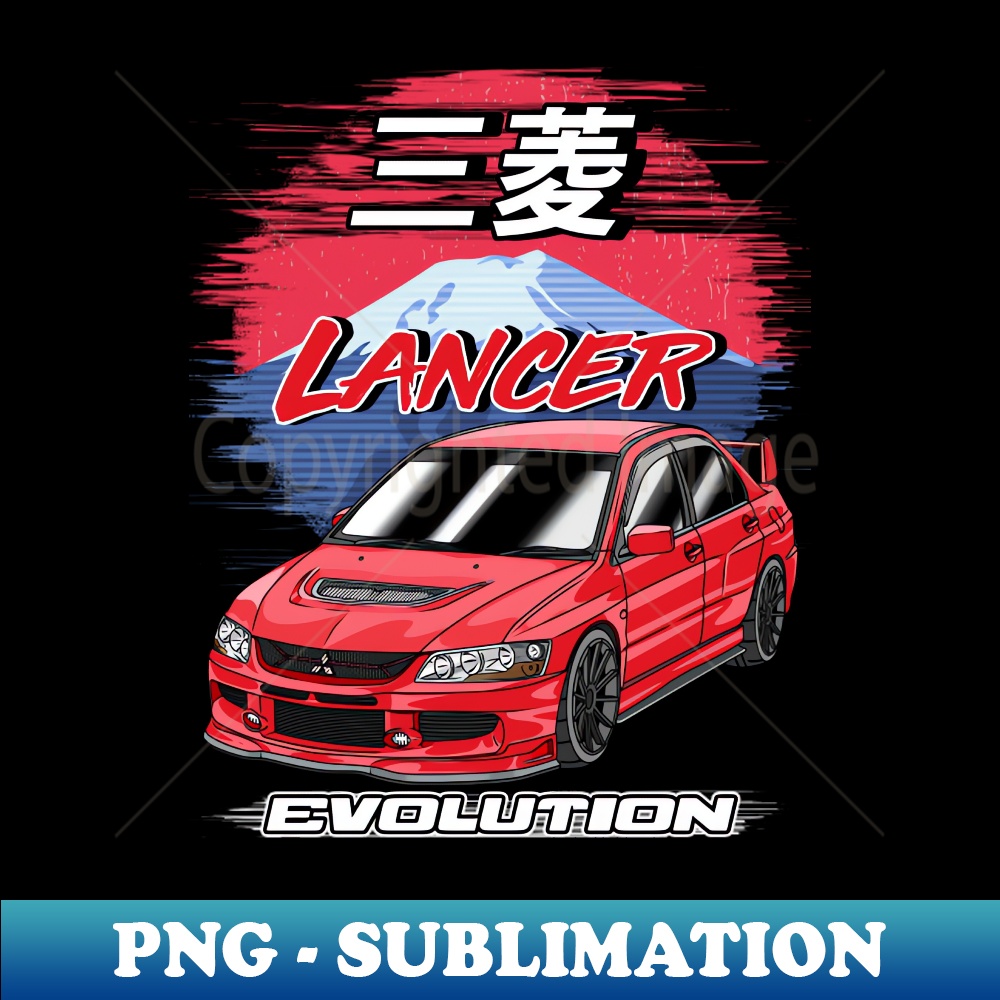 JDM Lancer Evolution 8 - Professional Sublimation Digital Do - Inspire ...