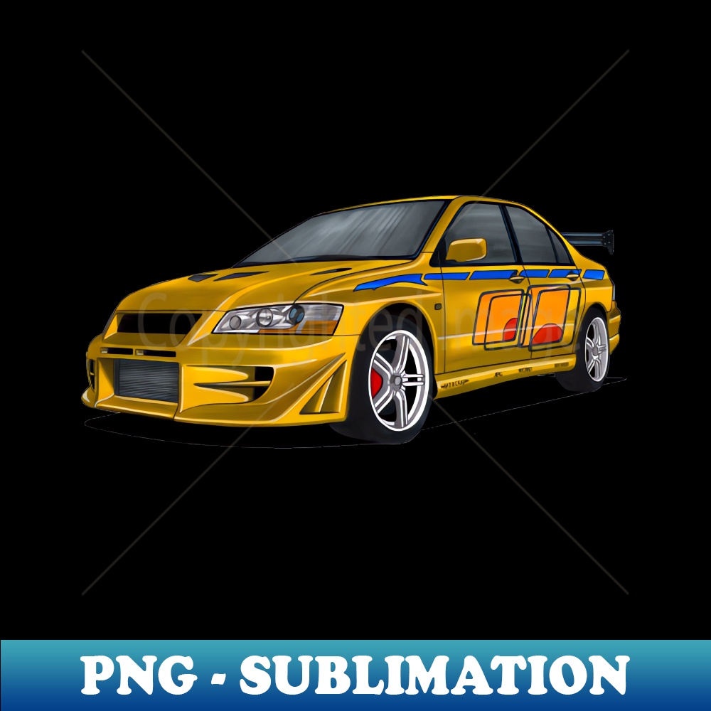 Legendary JDM movie car modified Mitsubushi Lancer Evolution | Inspire ...