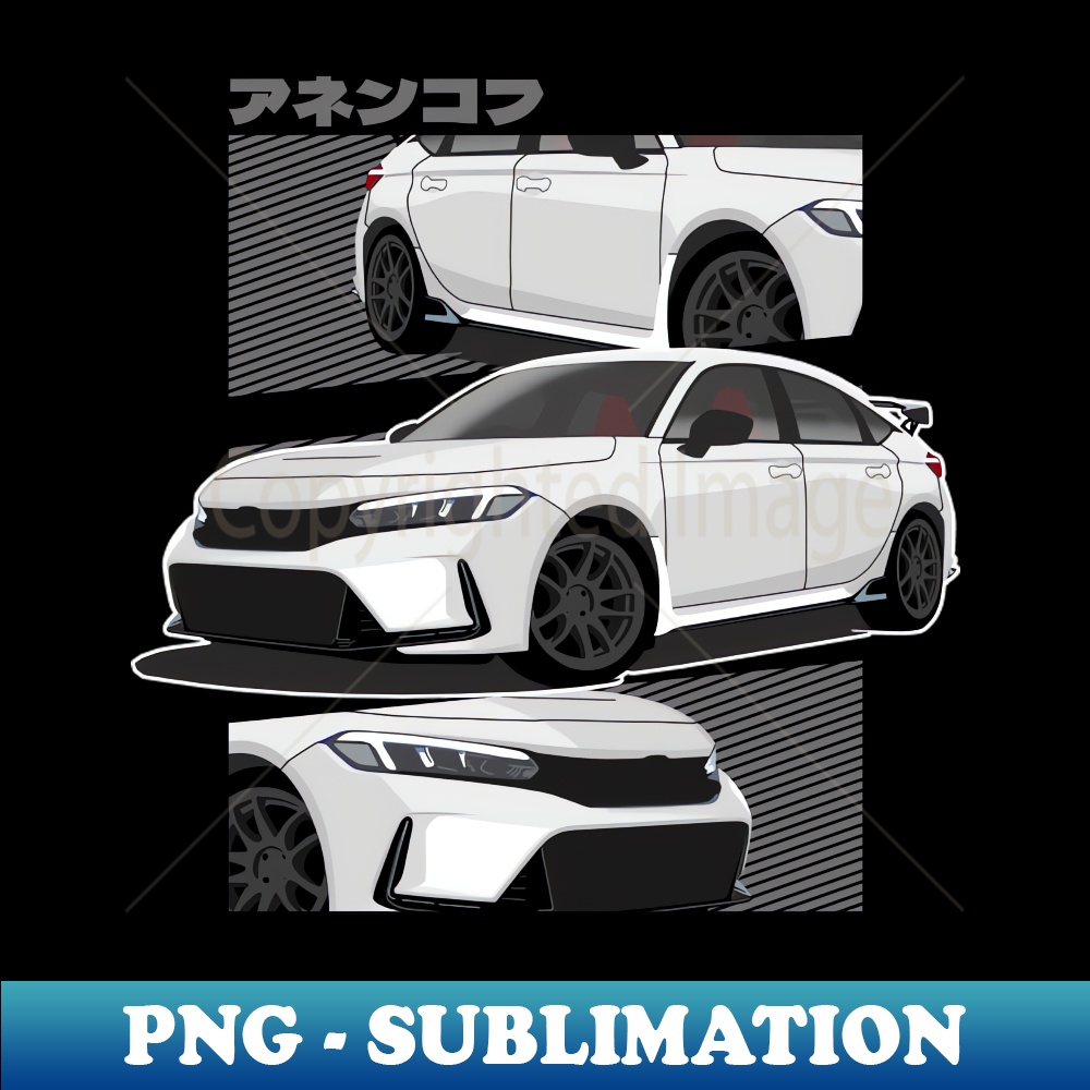 Honda Civic fl5 type-r - Sublimation-Ready PNG File - Spice | Inspire ...
