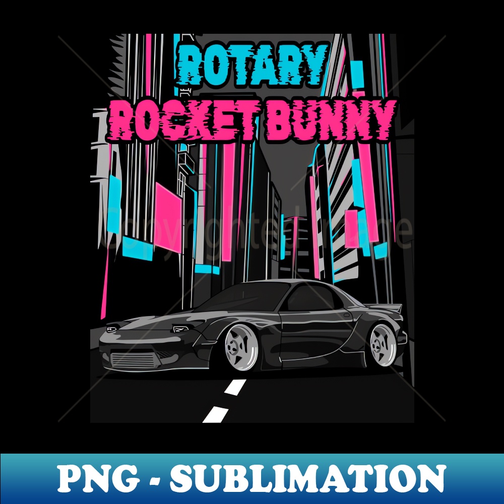 Mazda RX-7 FD Rotary Rocket Bunny - Trendy Sublimation Digit | Inspire ...