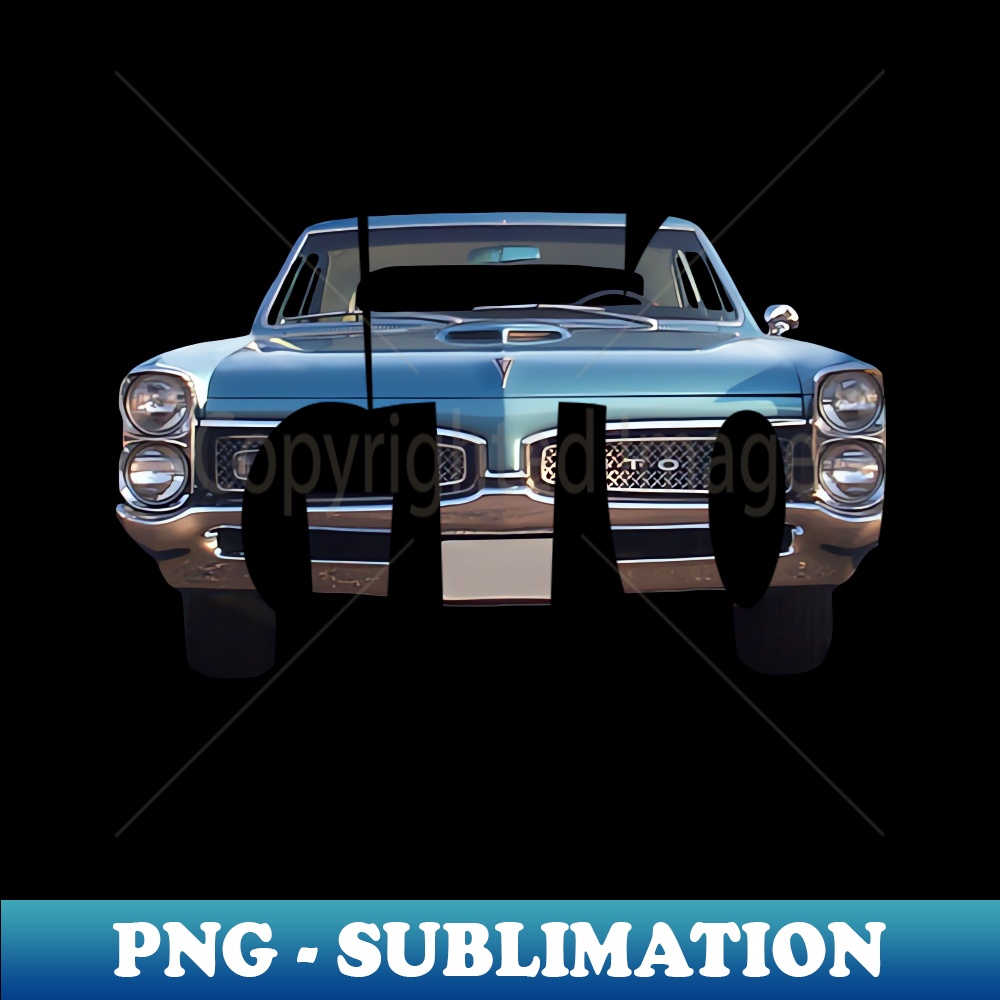 1967 Pontiac GTO - High-Resolution PNG Sublimation File - Ex | Inspire ...