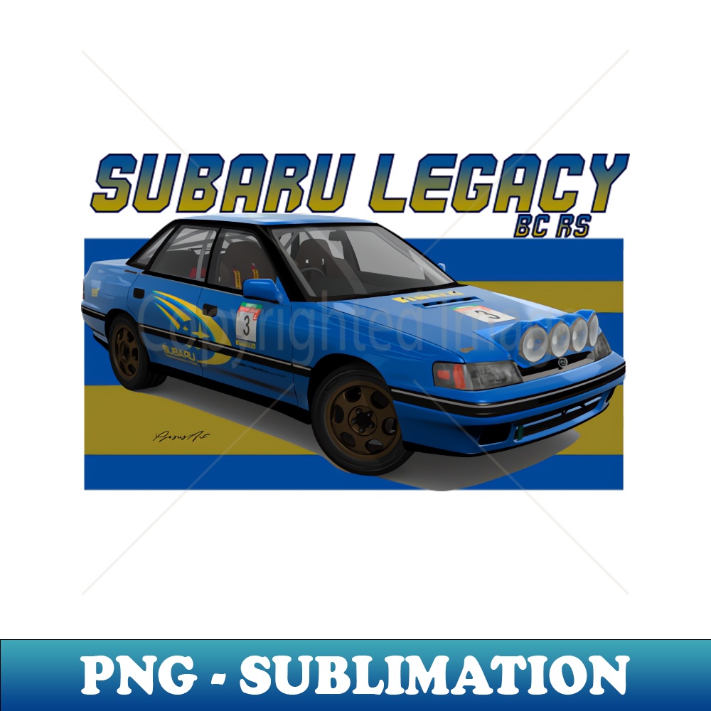Subaru Legacy BC RS - Exclusive PNG Sublimation Download - R | Inspire ...