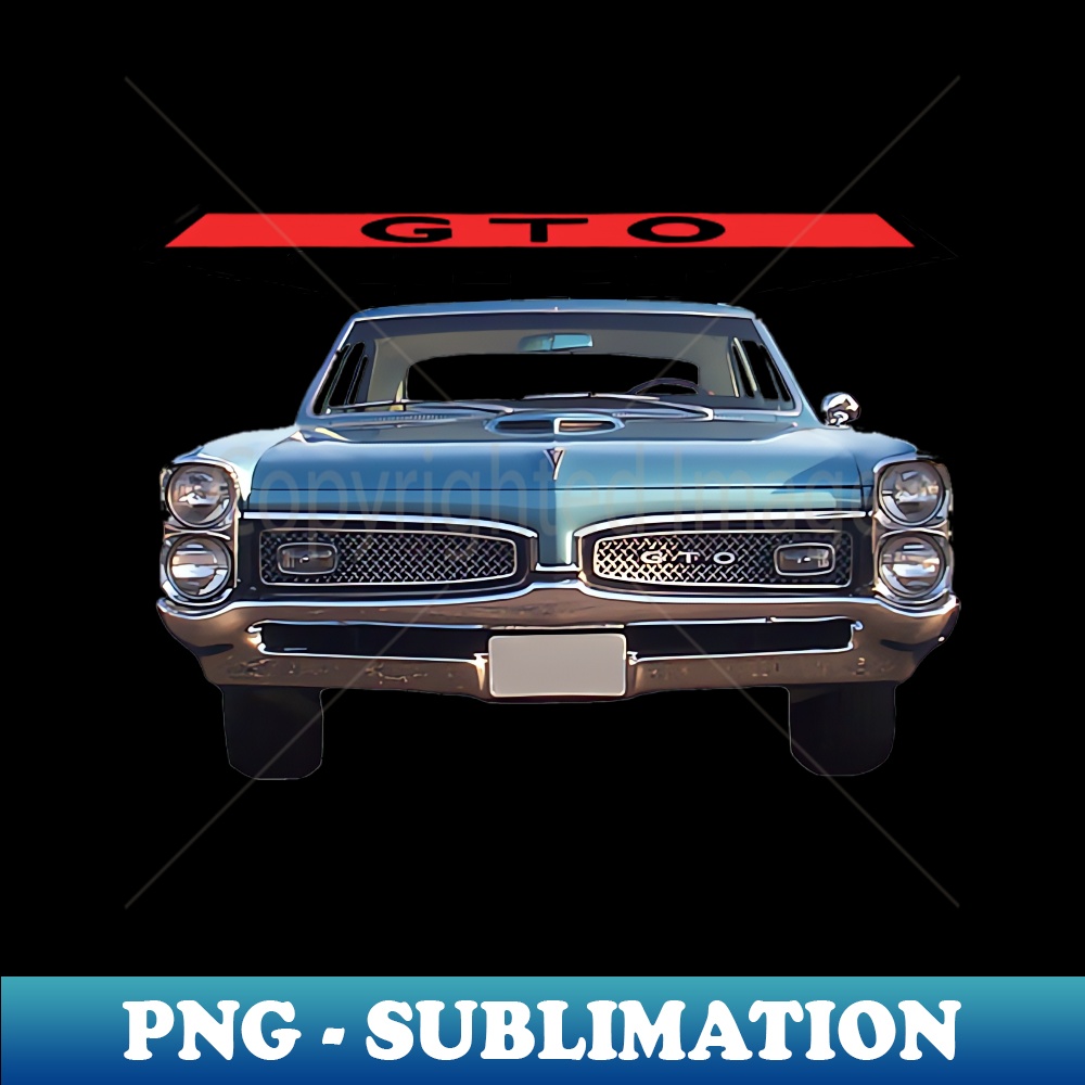 1967 Pontiac GTO - Instant Sublimation Digital Download - Un | Inspire ...