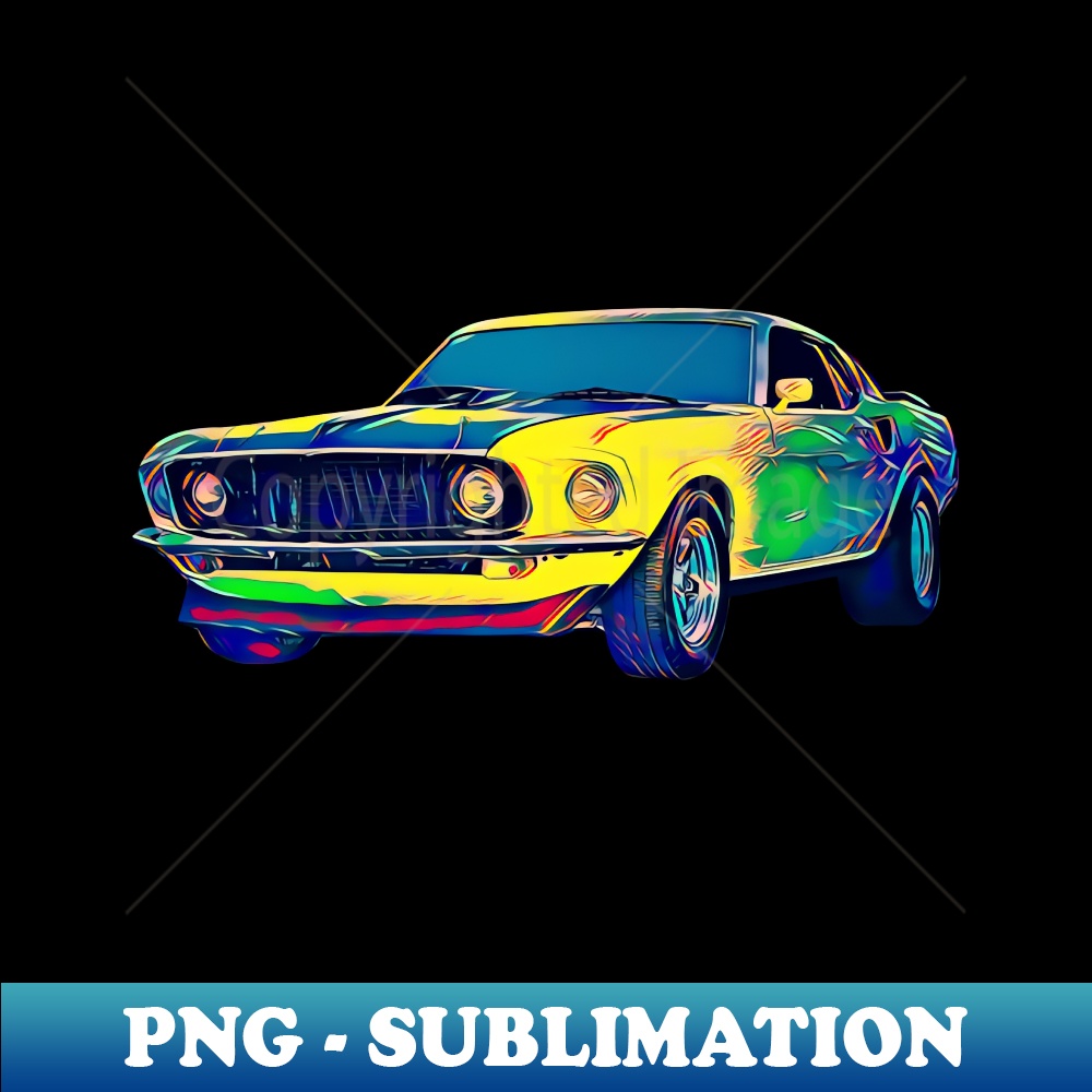 Ford Mustang BOSS - PNG Sublimation Digital Download - Enhan | Inspire ...