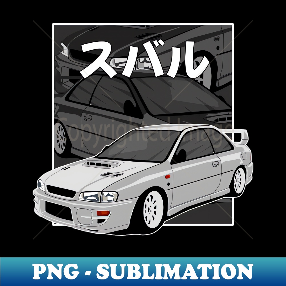 Subaru Impreza GC8 - Artistic Sublimation Digital File - Add | Inspire ...