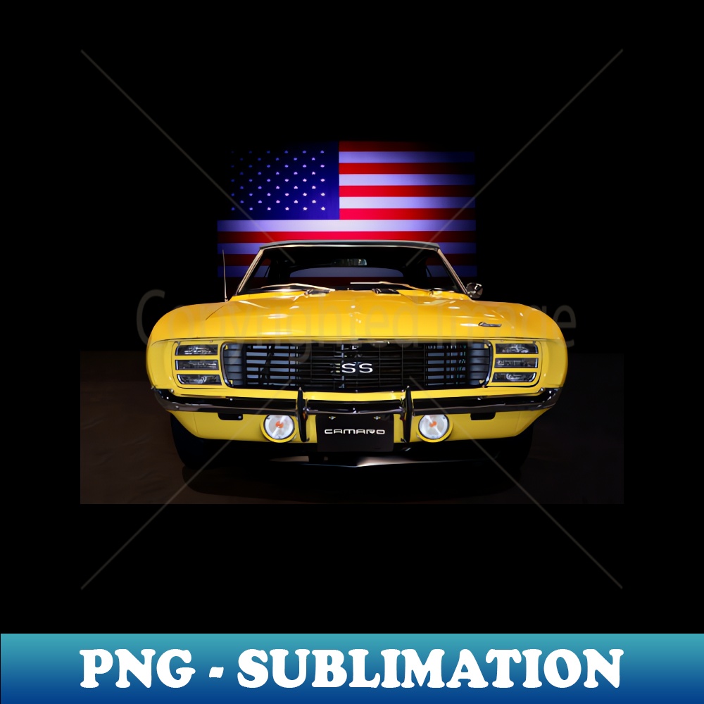 1969 Camaro SS American Muscle - Creative Sublimation PNG D | Inspire ...