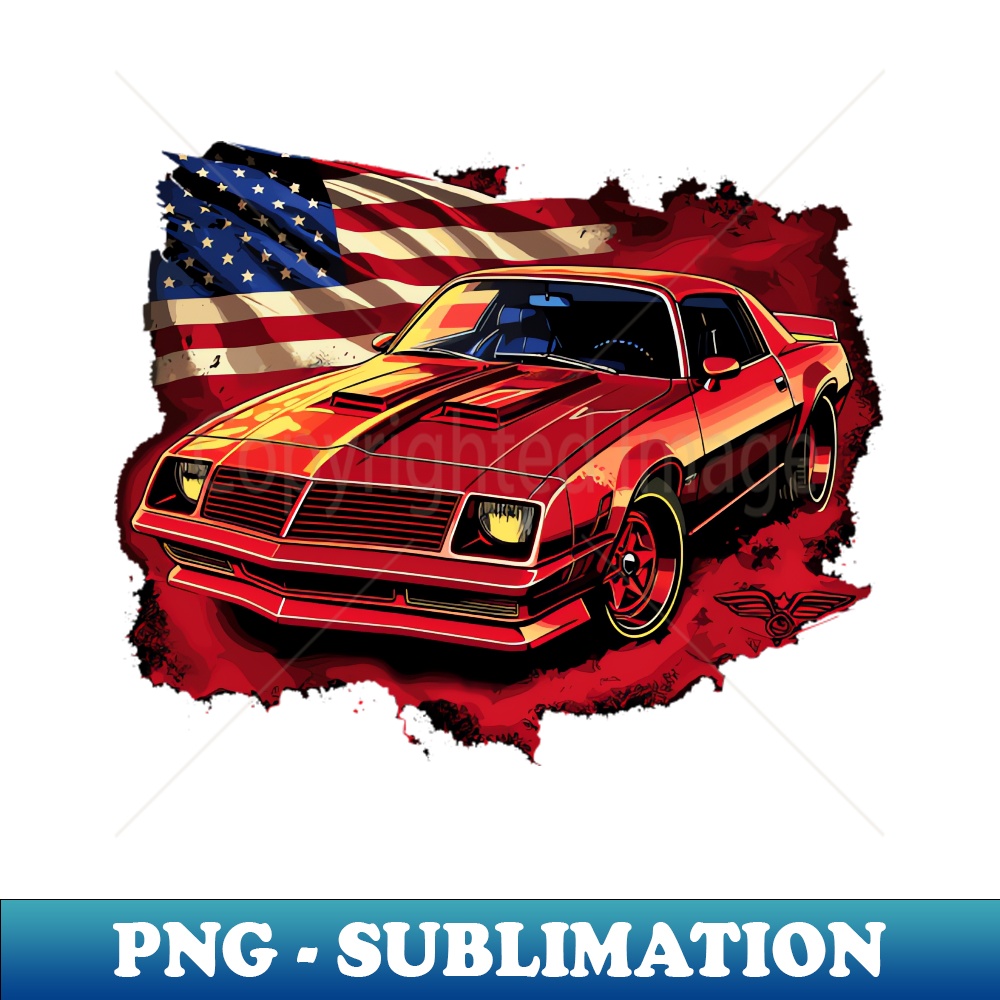 IROC Z Camaro - PNG Transparent Sublimation File - Bring You | Inspire ...