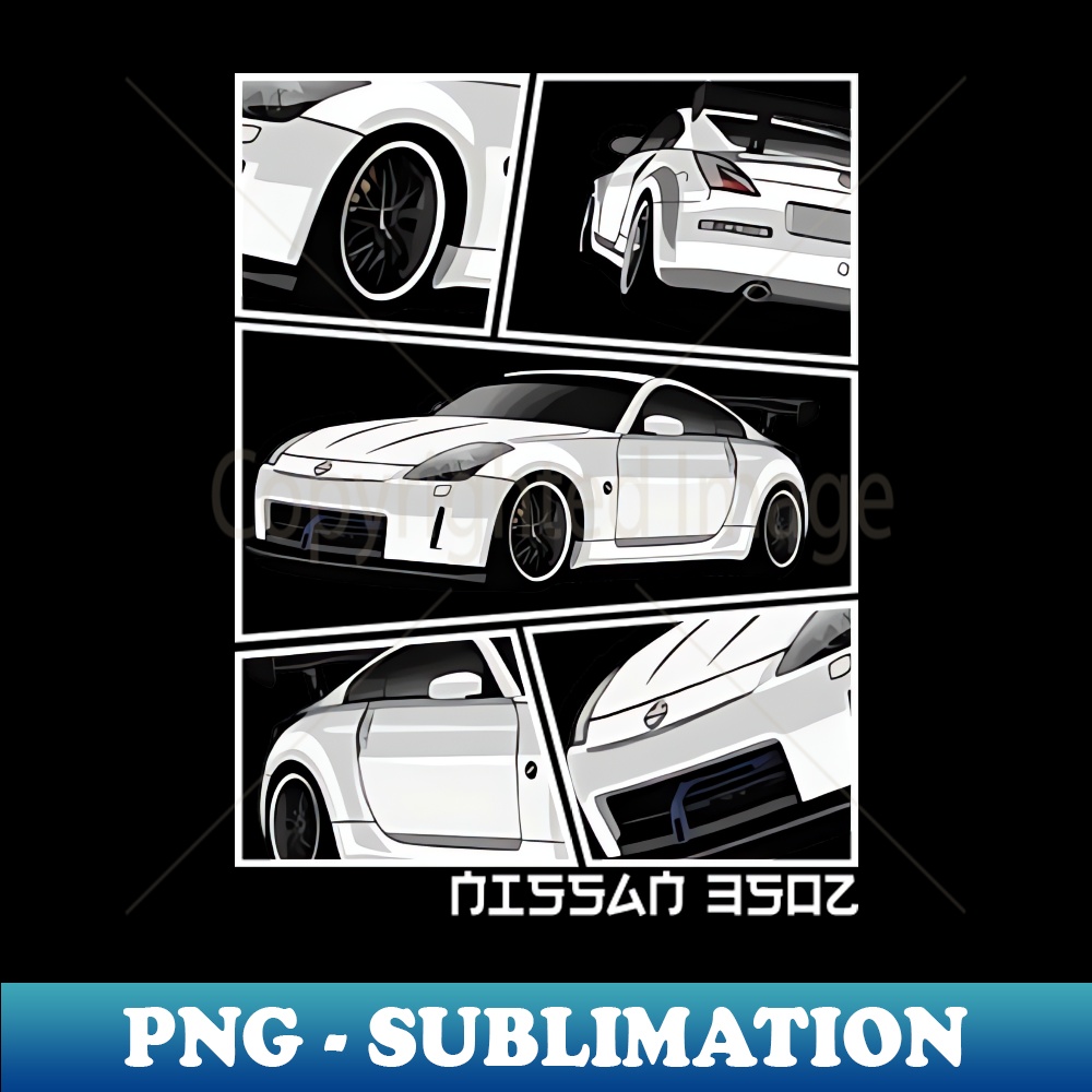 Nissan 350Z JDM Car - Custom Sublimation PNG File - Bring Yo | Inspire ...