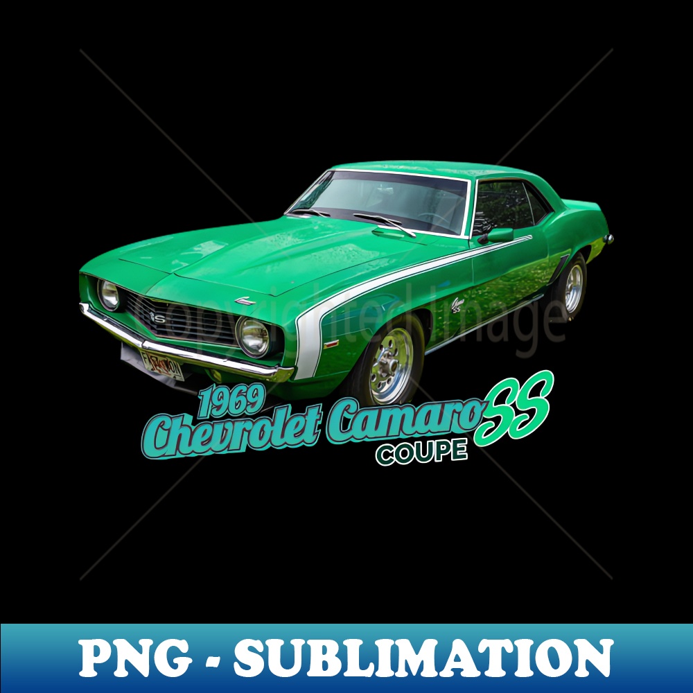 1969 Chevrolet Camaro SS Coupe - Premium PNG Sublimation Fil | Inspire ...