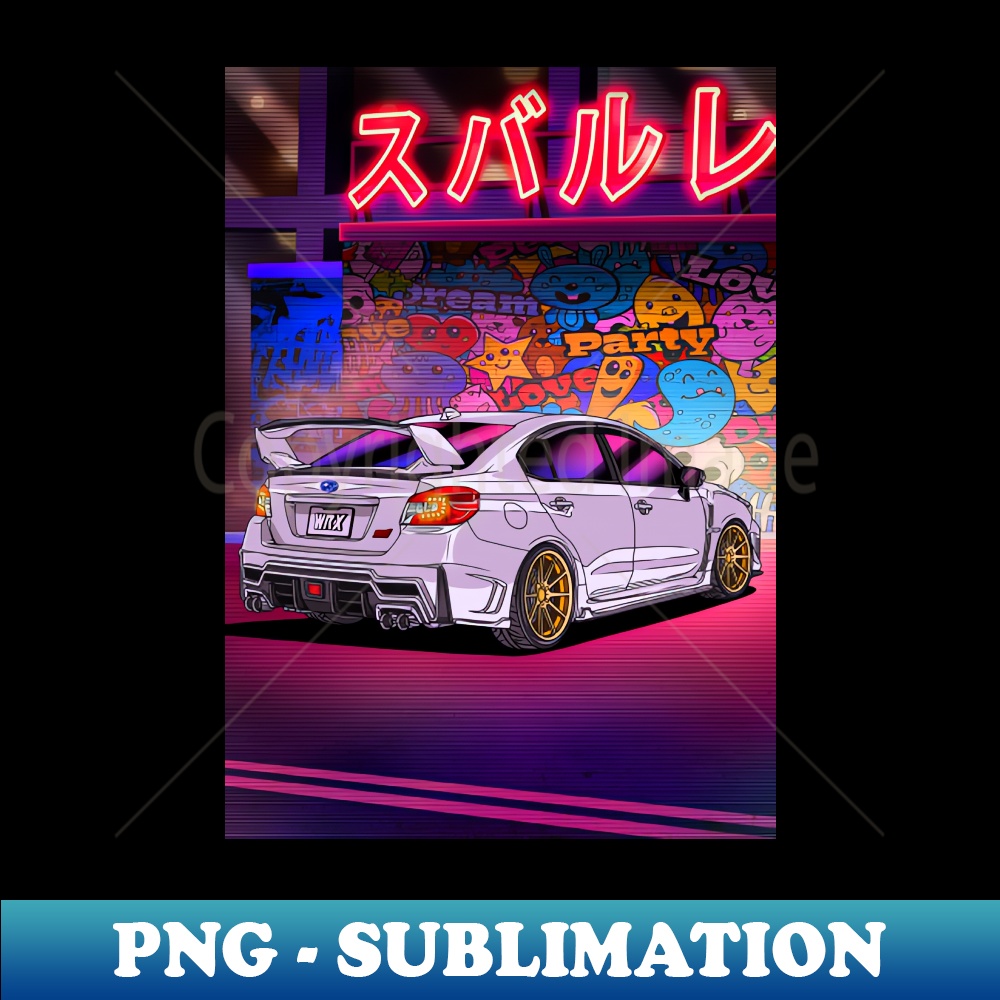 Night Tokyo Subaru Impreza WRX STi Evo Eye 2015 - PNG Sublim | Inspire ...