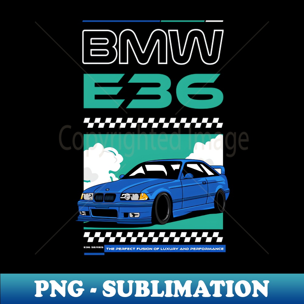 BMW e36 - PNG Sublimation Digital Download - Bring Your Desi | Inspire ...