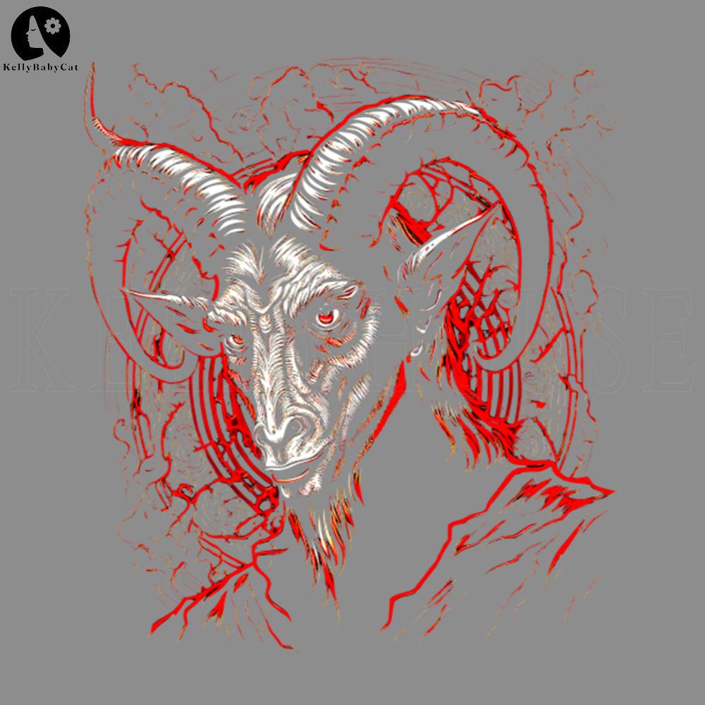 Satanic Goat PNG, Digital Download | Inspire Uplift