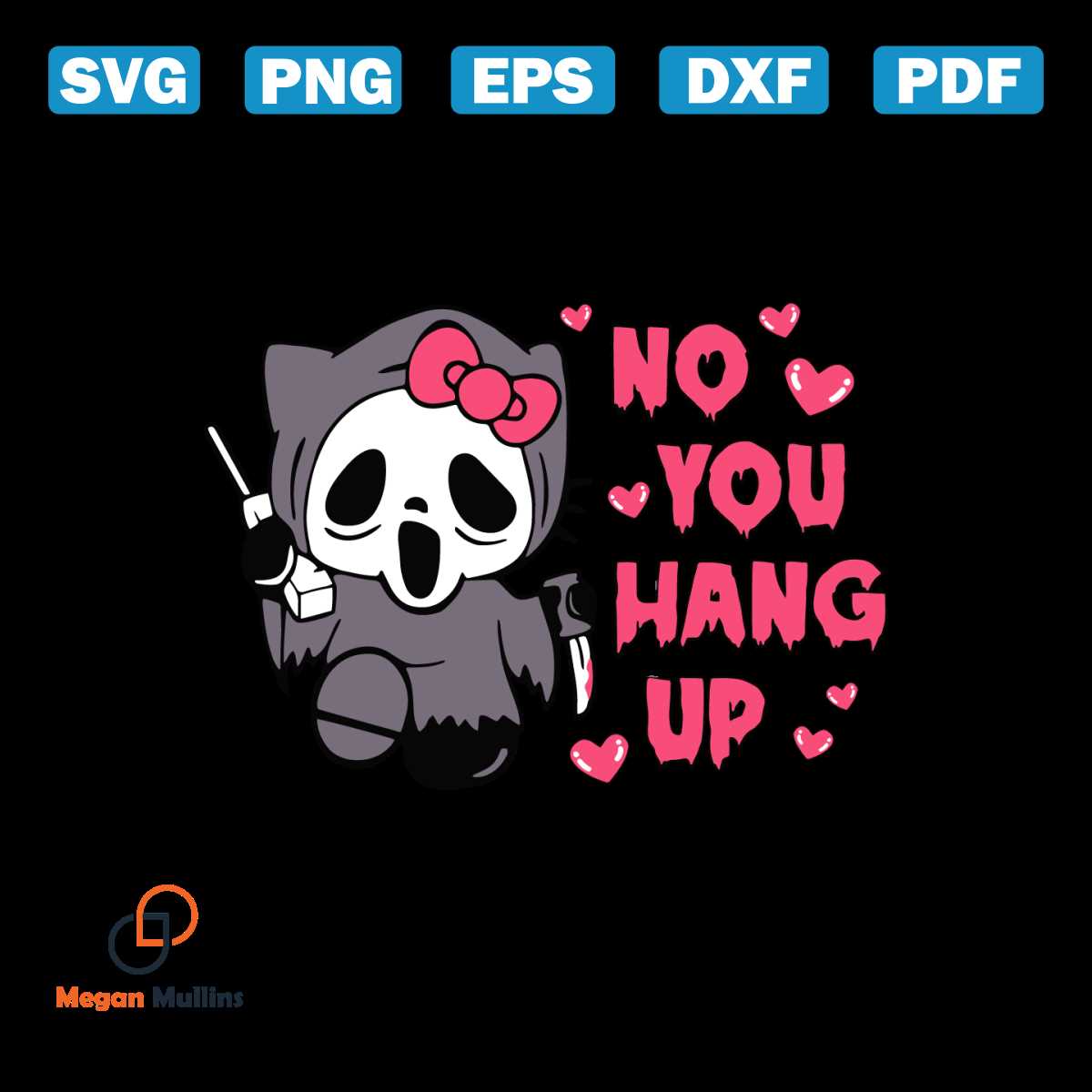 Halloween Killer SVG, Kawaii Kitty Svg, Halloween Svg, Cute | Inspire ...