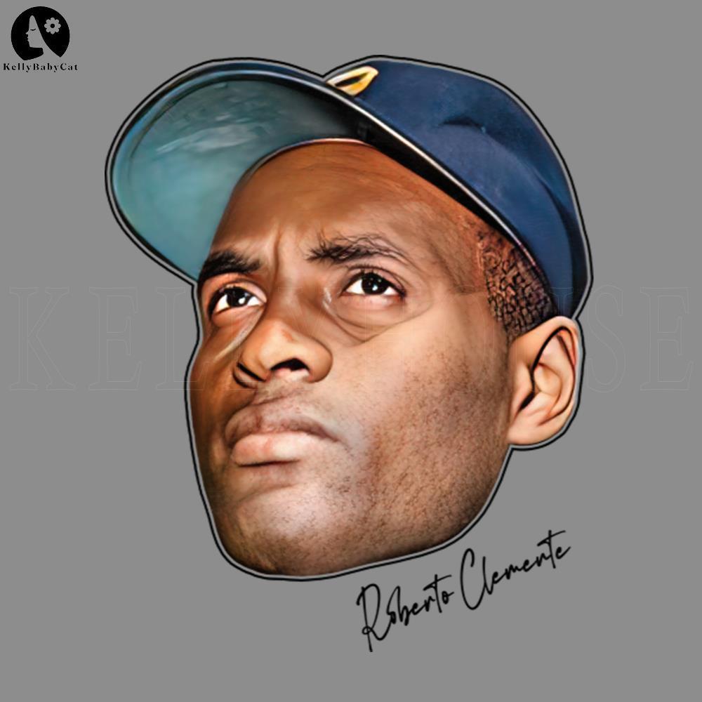 Roberto Clemente PNG, Digital Download - Inspire Uplift