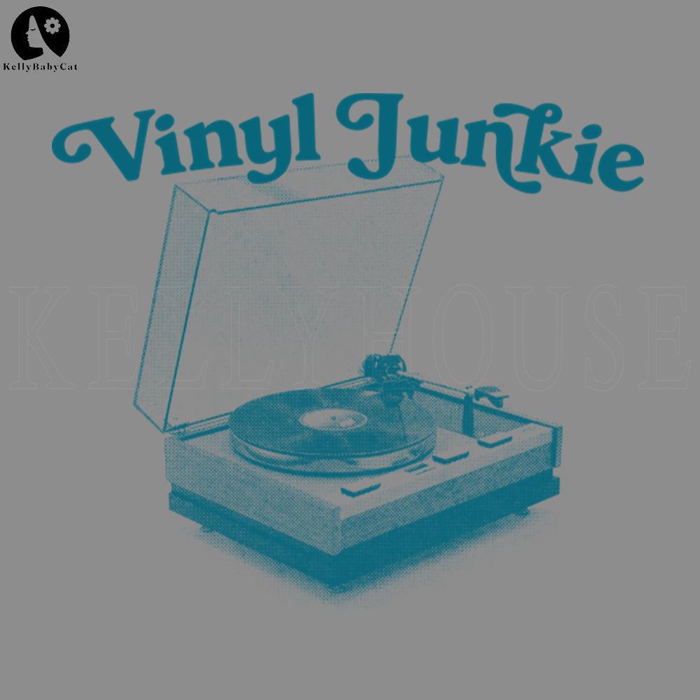 Vinyl Junkie Retro Turntable Fan Design PNG, Digital Downloa | Inspire ...