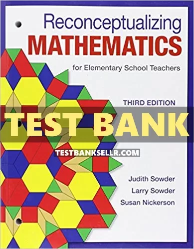 Test Bank for Reconceptualizing Mathematics for Elementary S | Inspire ...