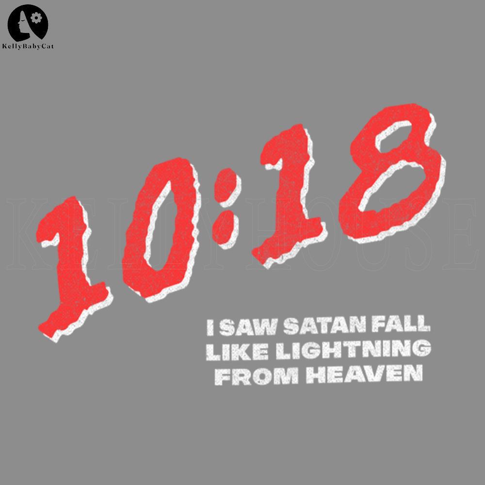 Luke 1018 I saw Satan fall like lightning from heaven PNG, D | Inspire ...