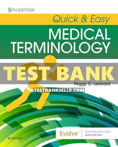 Test Bank for Quick and Easy Medical Terminology 9th Edition | Inspire ...