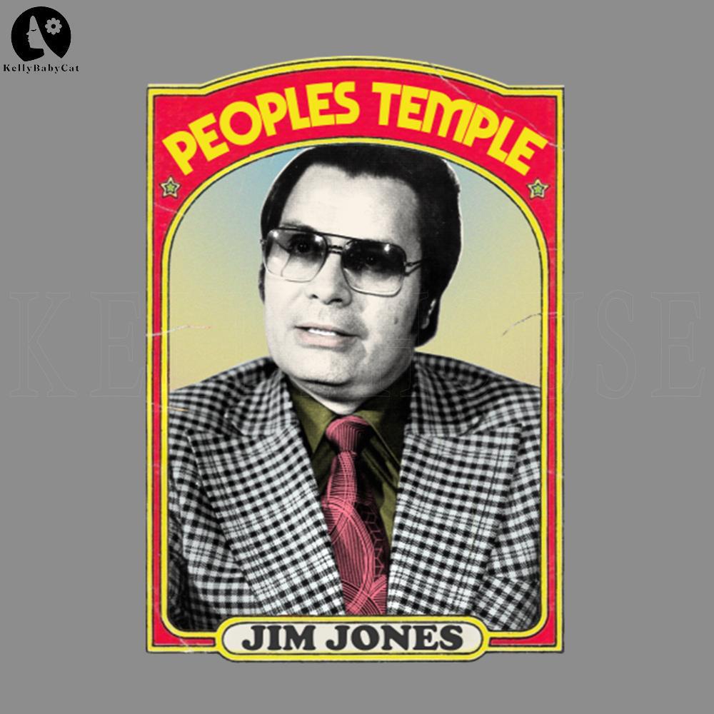 Jim Jones Peoples Temple Retro Style Fan Art Design PNG, Dig | Inspire ...