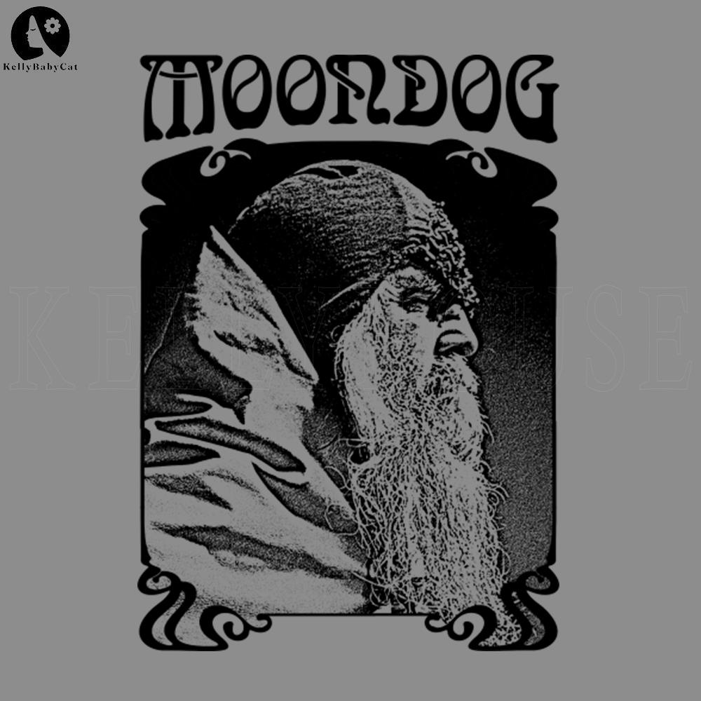 Moondog PNG, Digital Download | Inspire Uplift