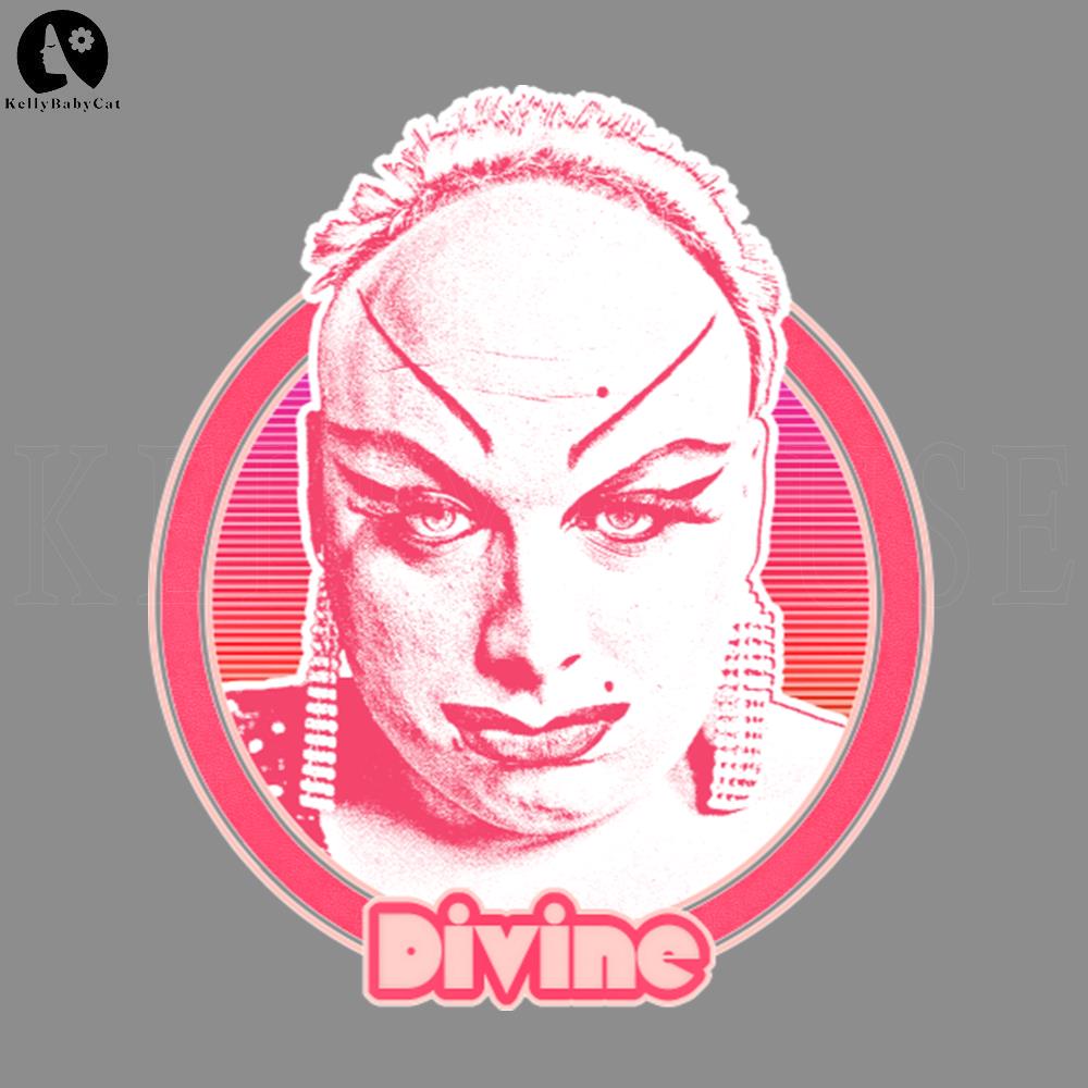 Divine 80s Style Retro Fan Art Design PNG, Digital Download | Inspire ...