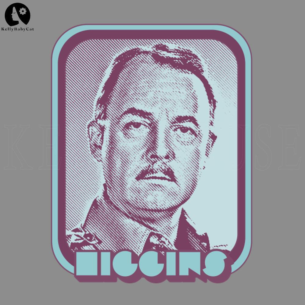 Higgins Magnum PI 80s Retro Design PNG, Digital Download | Inspire Uplift