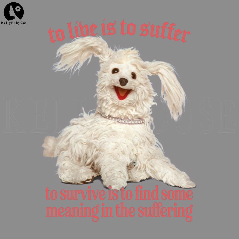 To Live Is To Suffer Cute Nihilist Quote PNG, Digital Downlo - Inspire ...