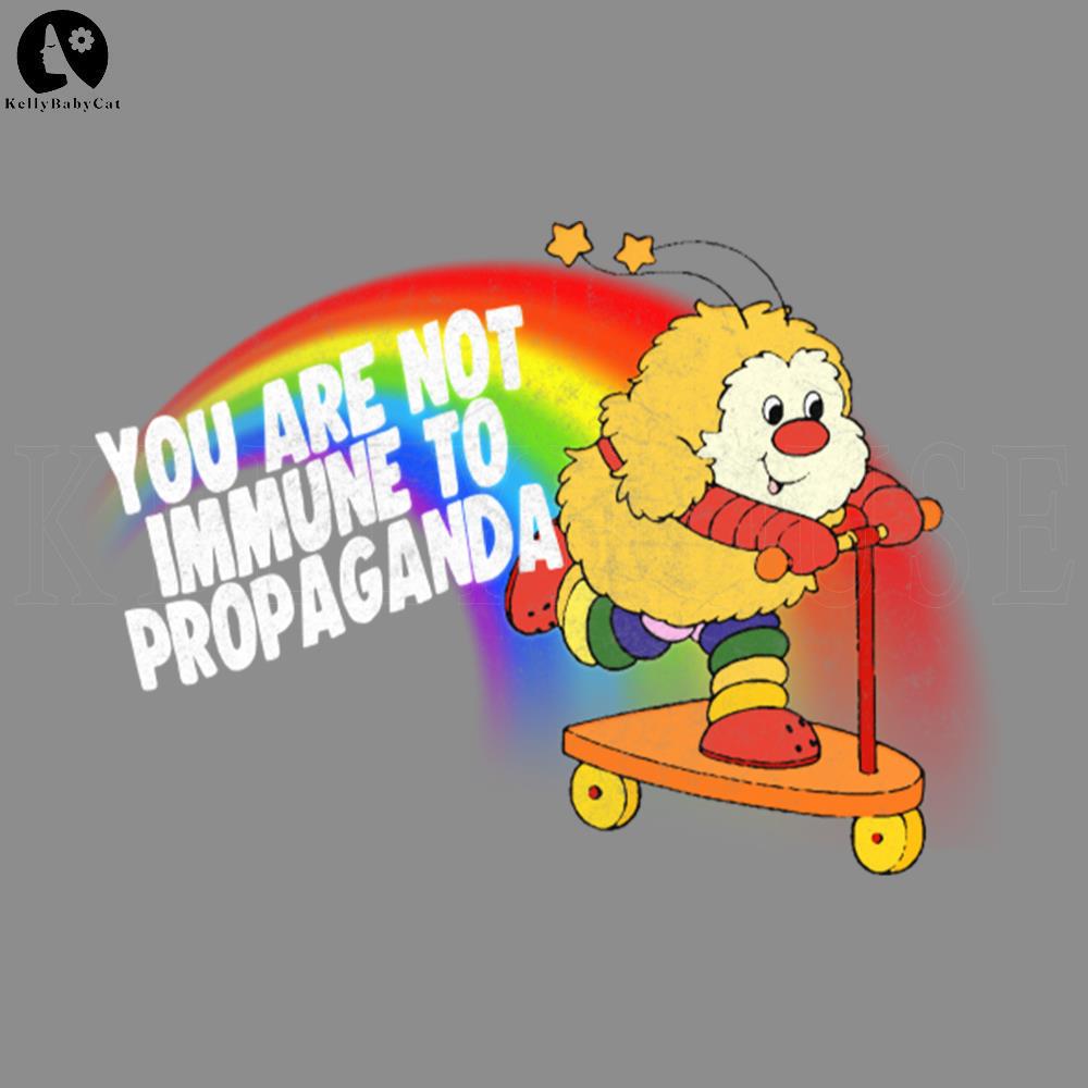You Are Not Immune To Propaganda PNG, Digital Download | Inspire Uplift