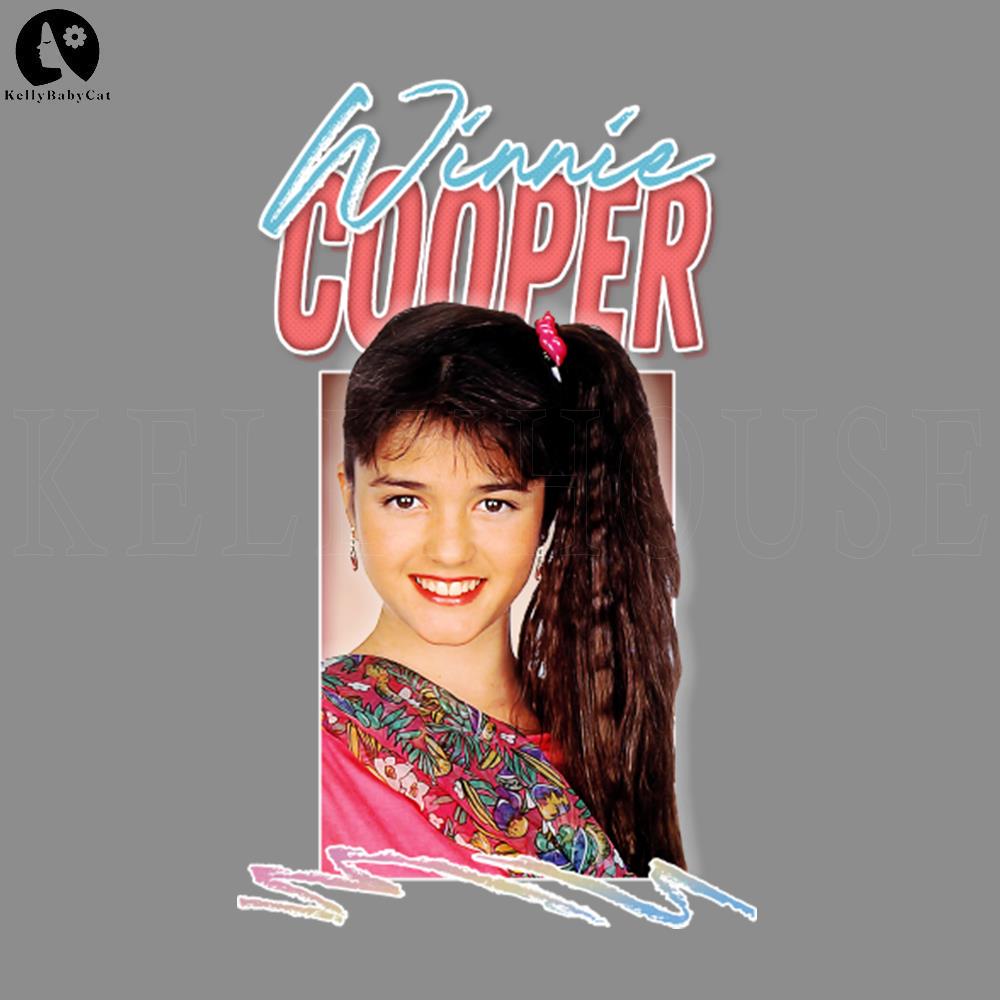 Winnie Cooper Retro Style 80s Aesthetic Design PNG, Digital | Inspire ...