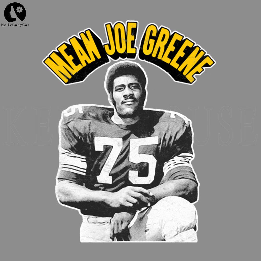 Mean Joe Greene Retro Football Fan Design PNG, Digital Downl | Inspire ...