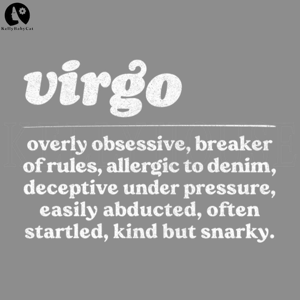 Virgo Zodiac Symbol Humorous Gift Design PNG, Digital Downlo | Inspire ...
