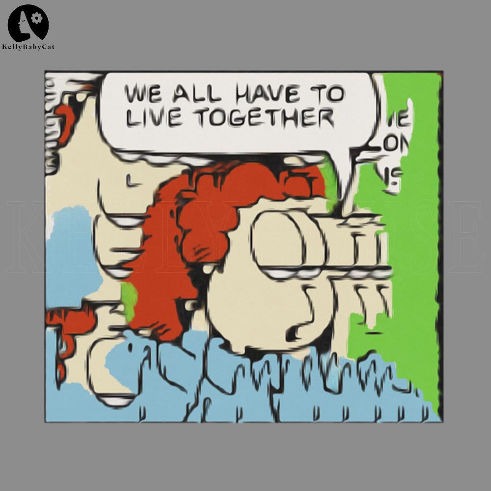 Jon Arbuckle Glitch Art Design PNG, Digital Download | Inspire Uplift