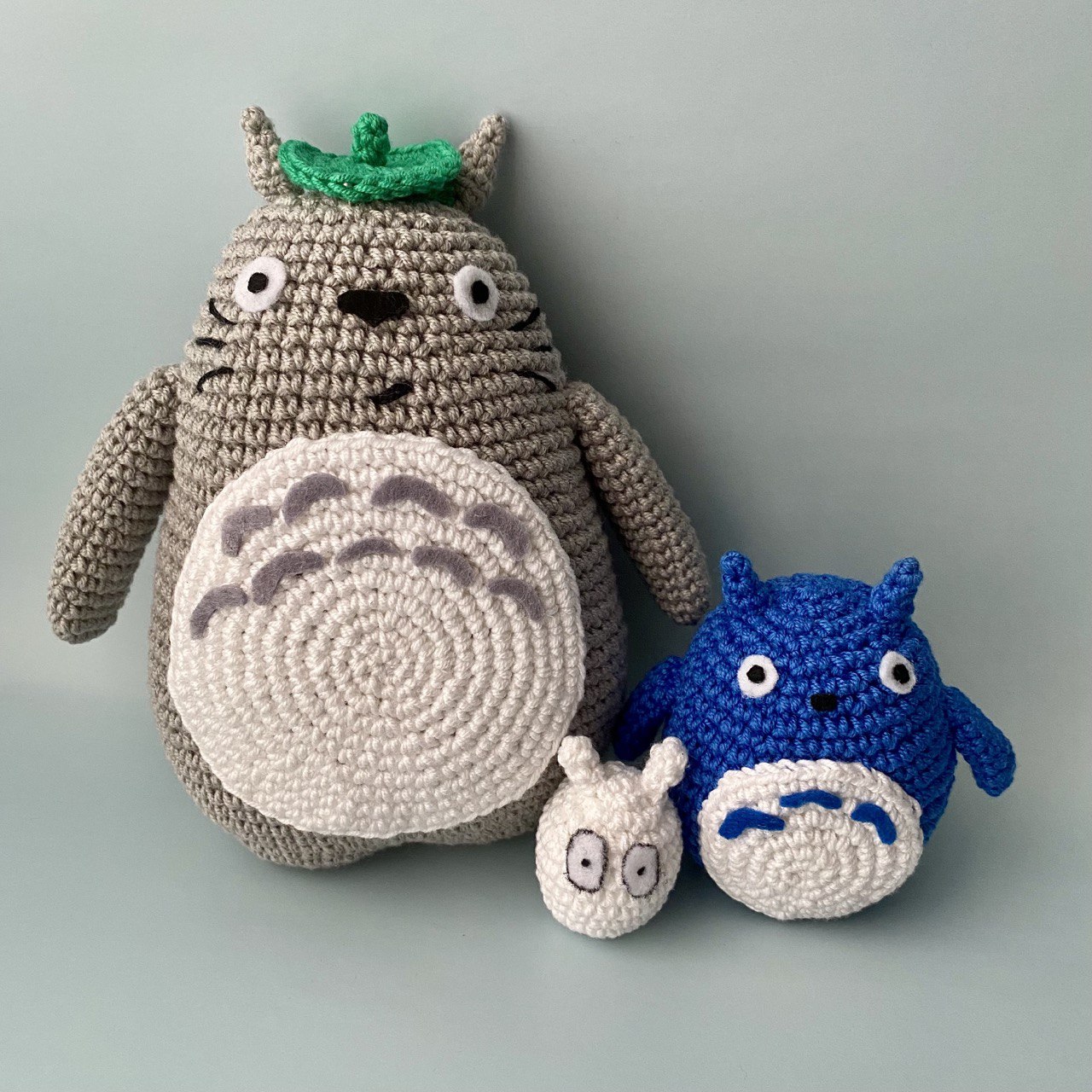 Totoro by Ghibli studio amigurumi crochet pattern | Inspire Uplift