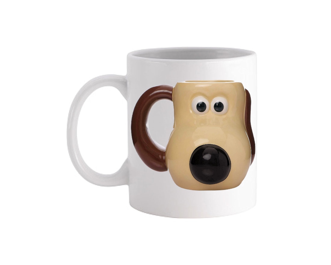 Gromit Inside Gromit Mug - Novelty Funny Anniversary Birthda | Inspire ...