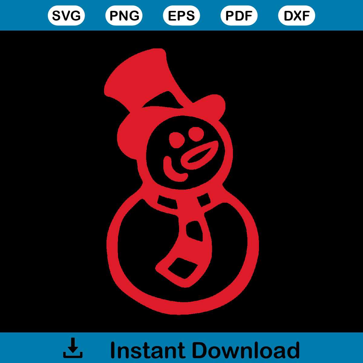 Snowman Svg, Files For Cricut, Png Eps Dxf, Ornament, Snowma | Inspire ...